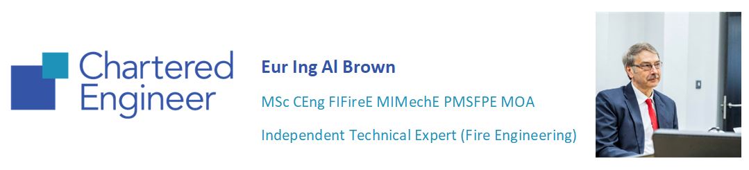 Curriculum Vitae – Eur Ing Al Brown - Fire-Expert
